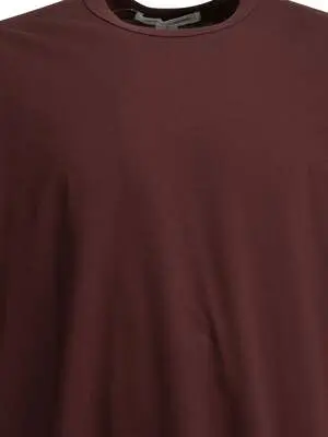 Comme Des Garçons Oversized Cotton T-shirt - Bordeaux