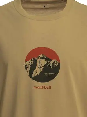 MONTBELL Graphic T-shirt - Beige