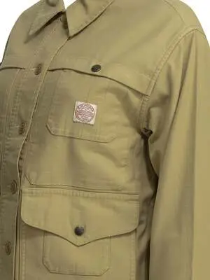 Filson Reverse Sateen Cruiser Overshirt Jacket - Beige