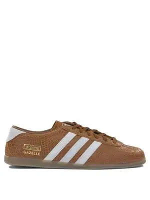 ADIDAS ORIGINALS Gazelle Lo Pro Snakeskin Low Top Sneakers - Brown