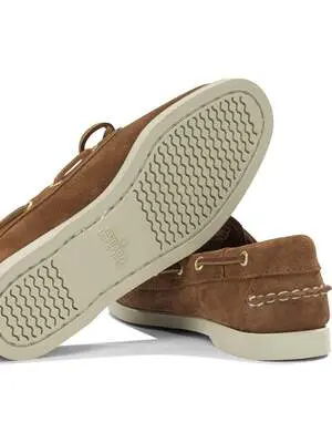 SEBAGO Portland Artisan Ox Lace-up Loafers - Brown