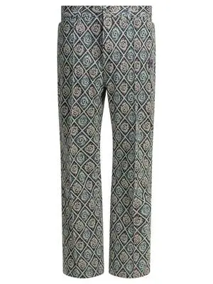 Needles Boot Cut Jacquard Casual Pants