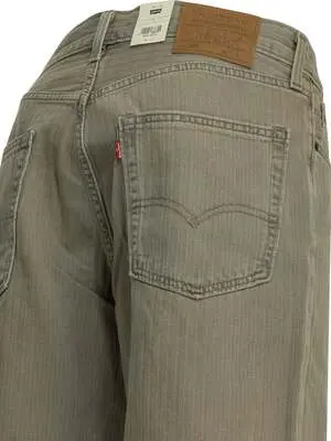 LEVI'S 468 Stay Loose Five-pocket Denim Shorts - Grey