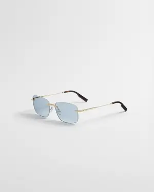 Dior Square Metal Sunglasses - Light Blue Square Sunglasses