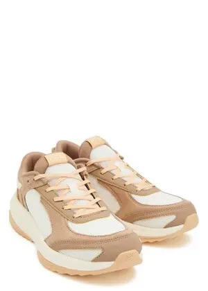 Apl Panelled Mesh Sneakers - Beige