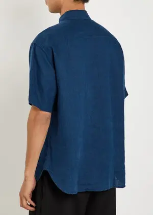 Oliver Spencer Patch Pocket Linen Shirt
