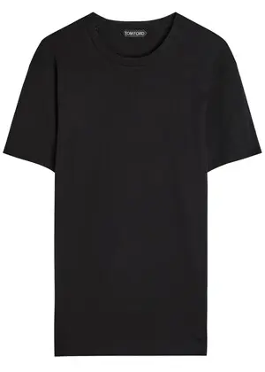 TOM FORD Perforated Cotton T-shirt