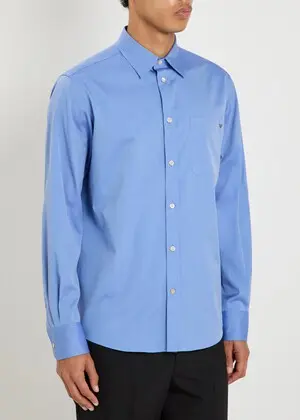 Valentino Garavani Logo Cotton Oxford Shirt