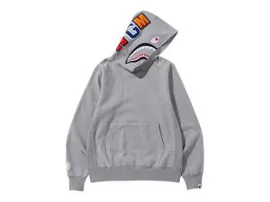 Bape Drawstring Shark Sweatshirts Hoodies For Men