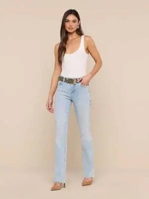 L'Agence Ruth Straight-leg Jean