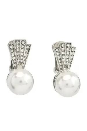 Kenneth Jay Lane Silver Earrings