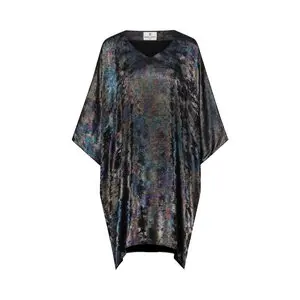 DHARA SHETH, DUBAI Dhara Sheth Dubai Short Kaftan Dress - Black