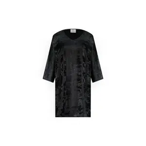DHARA SHETH, DUBAI Dhara Sheth Dubai Shimmer Kaftan Dress - Black