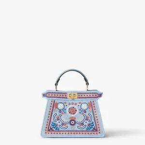 Fendi Peekaboo Iseeu Petite Bag - Light Blue