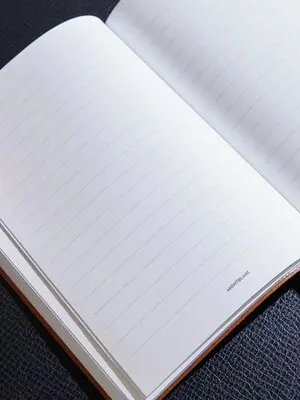 Montblanc Medium Dégradé Corteccia Sfumato Leather Notebook
