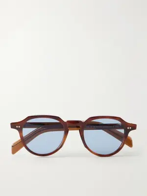 CUTLER AND GROSS Gr06 Round Frame Sunglasses - Tortoiseshell