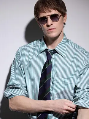 AHLEM Clovis Aviator Sunglasses