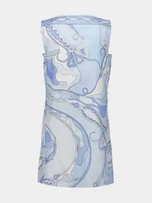 Emilio Pucci Pale Orchidee Silk Mini Dress