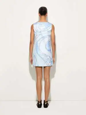 Emilio Pucci Pale Orchidee Silk Mini Dress