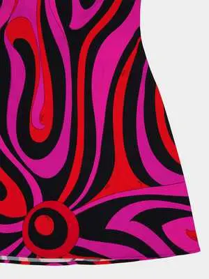 Emilio Pucci Marmo Print Mini Dress - Pink