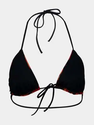 Emilio Pucci Triangle Bikini Top