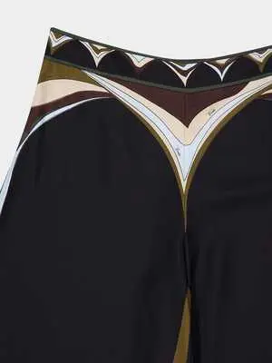 Emilio Pucci Fari Print Silk Palazzo Pants - Multicolour