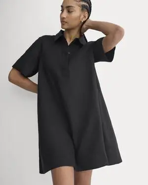 Everlane Linen Mini Popover Shirtdress