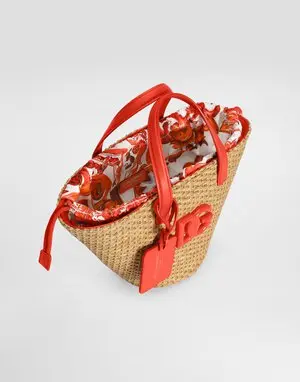Dolce & Gabbana Straw Coffa Bag