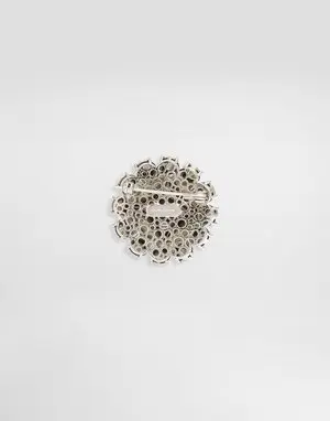 Dolce & Gabbana Brooch With Rhinestones