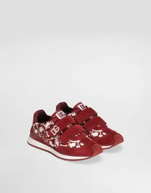 Dolce & Gabbana Majolica-print Nylon Dg Cushion Sneakers