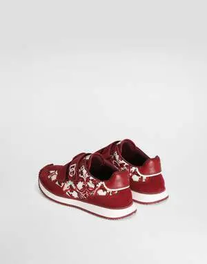 Dolce & Gabbana Majolica-print Nylon Dg Cushion Sneakers