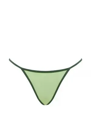 FAE SWIM Jones Bikini Bottoms - Green