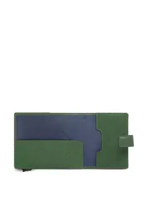 PIQUADRO Pop-up Leather-trim Cardholder