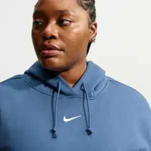 Nike Phoenix Fleece Oversized Hoodie - Blue