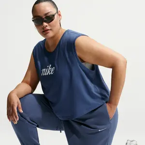 Nike Phoenix Fleece High-waisted Oversized Sweatpants - Blue