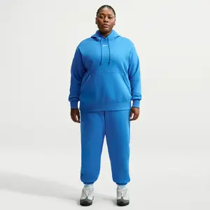 Nike Phoenix Fleece High-waisted Oversized Sweatpants - Blue