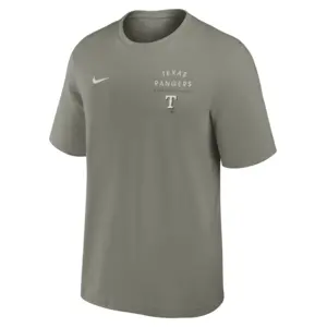 Nike Texas Rangers Primary Dri-fit Mlb T-shirt - Grey