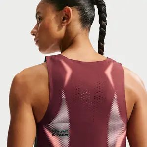 Nike Aeroswift Dri-fit Adv Cropped Tank Top - Red