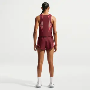 Nike Aeroswift Dri-fit Adv Cropped Tank Top - Red
