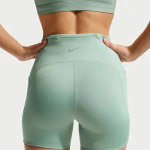 Nike Swift High-waisted 4" Tight Running Shorts With Pockets