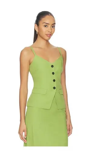 ALIGNE Linen Blend Waistcoat