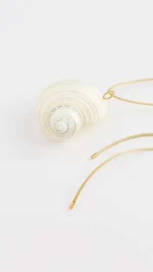 Anni Lu Shell Lariat Necklace