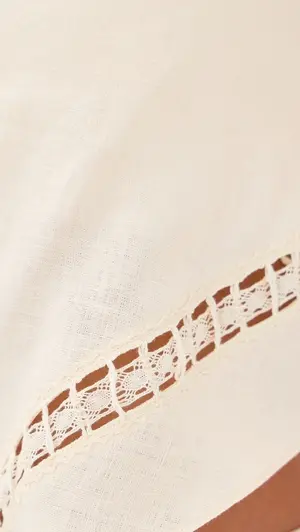 Simkhai Lahni Linen Lace Top