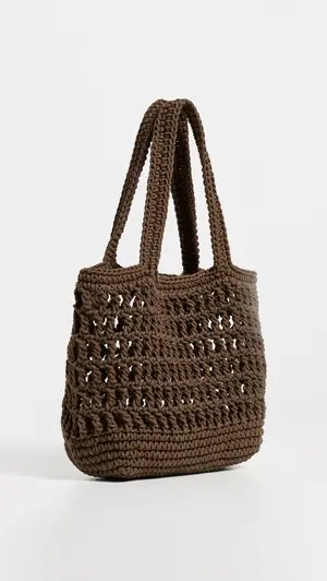 Vince Barcelona Small Crochet Tote - Date