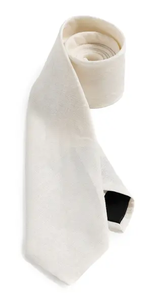 BOSS Linen Silk Blend Neck Tie - Natural