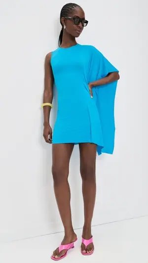 CULTNAKED One-shoulder Mini Dress