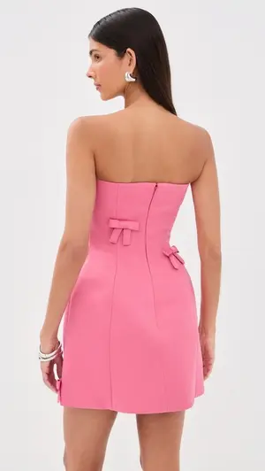 LEO LIN Roselle Bow Mini Dress