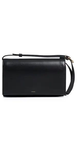 Vince Wallet On A Strap - Black