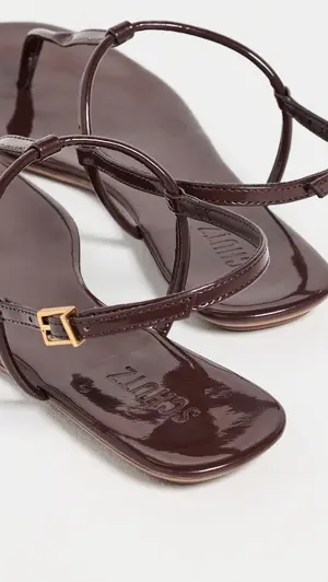 Schutz Elsha Sandals - Root Brown