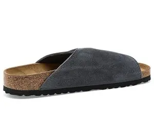 BIRKENSTOCK Solana Suede Dress Sandals - Black